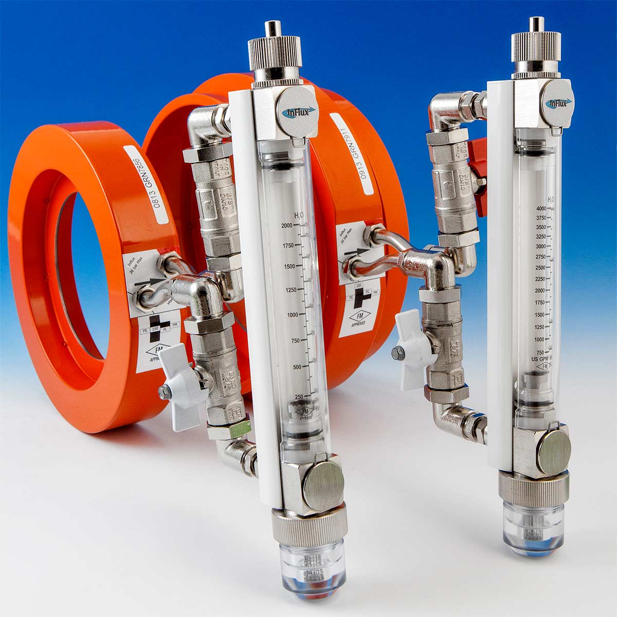 DUO LPCB & FM Approved Firesure Fire Sprinkler Flowmeter - Cache